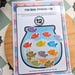 Fish Bowl Number Matching Game Printable, Preschool Math Center ...