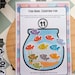 Fish Bowl Number Matching Game Printable, Preschool Math Center ...