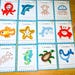 Ocean Animals Playdough Mats Printable, Montessori Learning Material ...