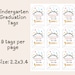 Editable Kindergarten Graduation Bundle: Certificate, Invitation ...
