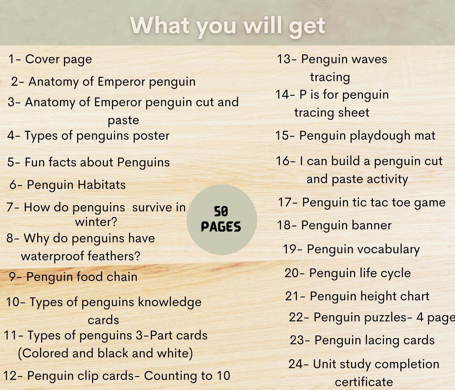 Penguin Unit Study, Life Cycle, Charlotte Mason Inspired Preschool ...