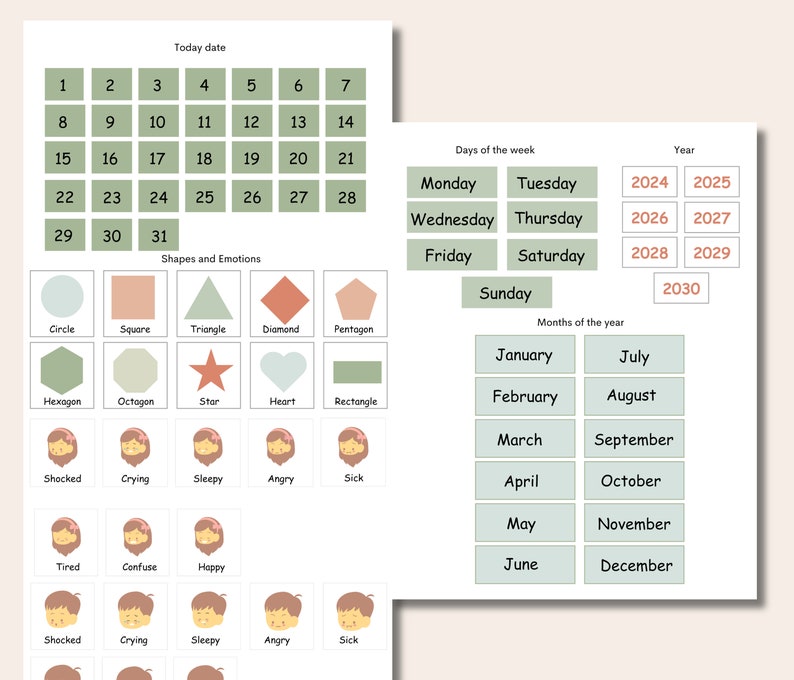 Morning Board Printable for Kids, Editable Morning Board for Toddler ...