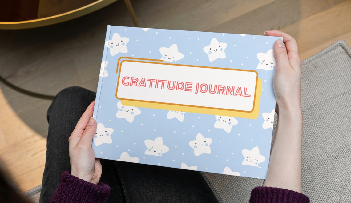 Kids Gratitude Journal Printable, 5-minute Gratitude Journal ...