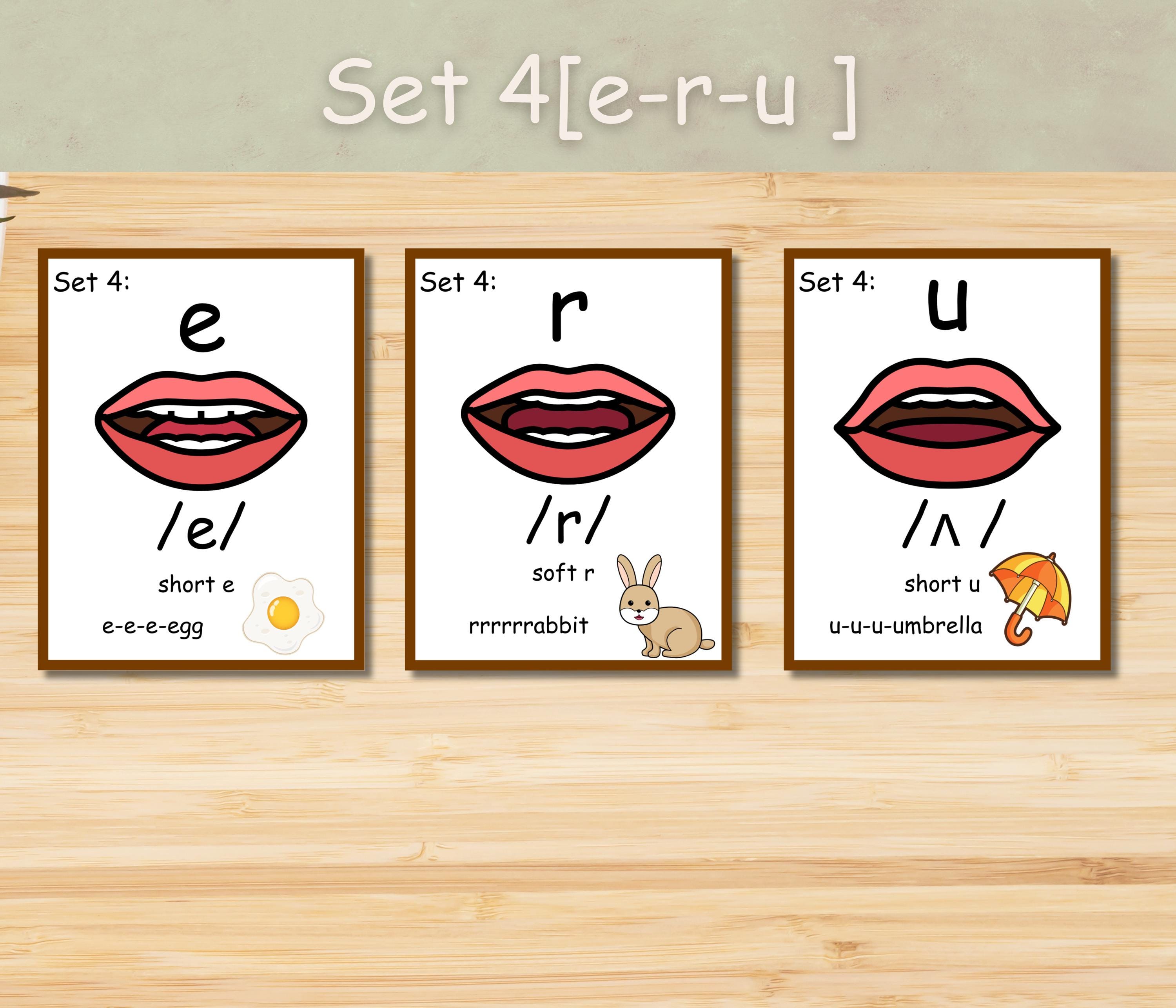 Phonics Flashcards: Early Learning Alphabet Sound Cards (digital ...