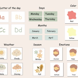 Morning Board Printable for Kids, Editable Morning Board for Toddler ...