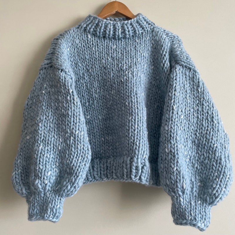 Chunky Knit Sweater - Etsy