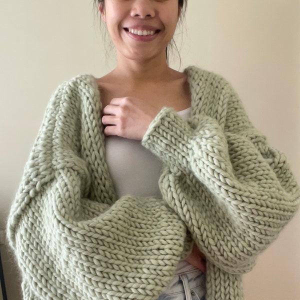 Hand Knit Cardigans - Etsy