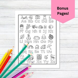 Alphabet Coloring Pages, Kids Coloring Pages, Coloring Book, Preschool ...