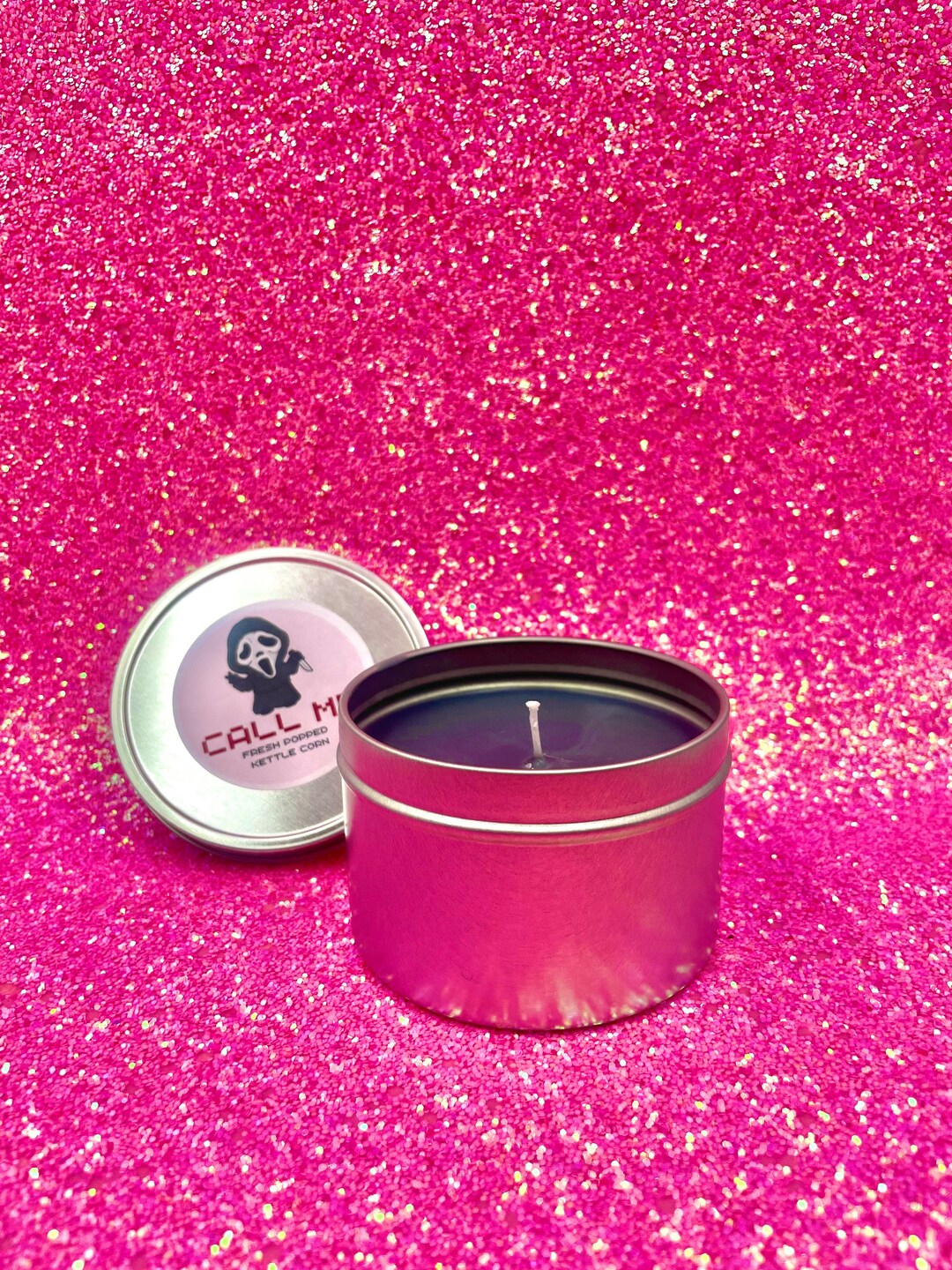 Scream Ghostface Horror Inspired Candle | 8oz - Etsy