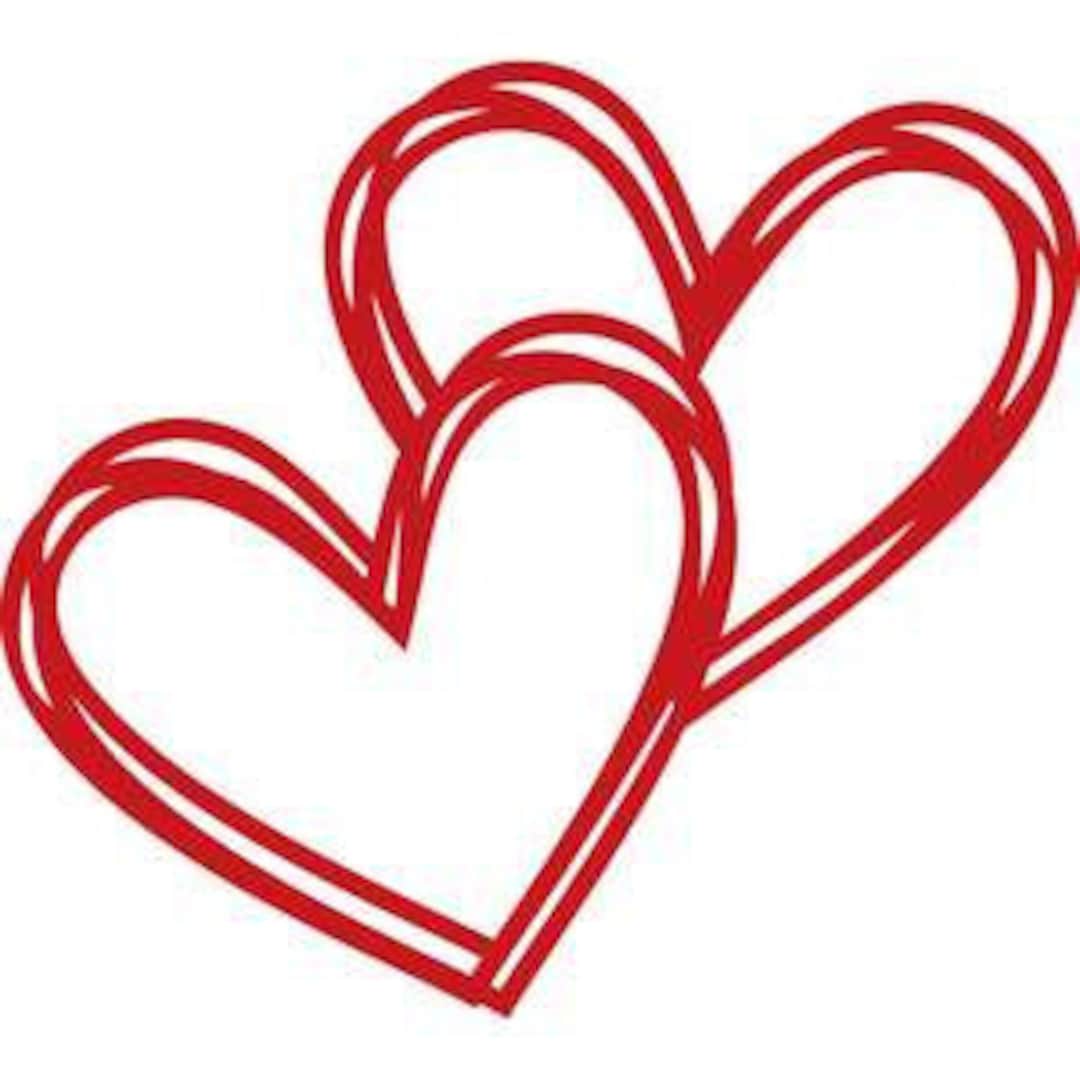 Heart Sticker Vinyl Decals - Etsy