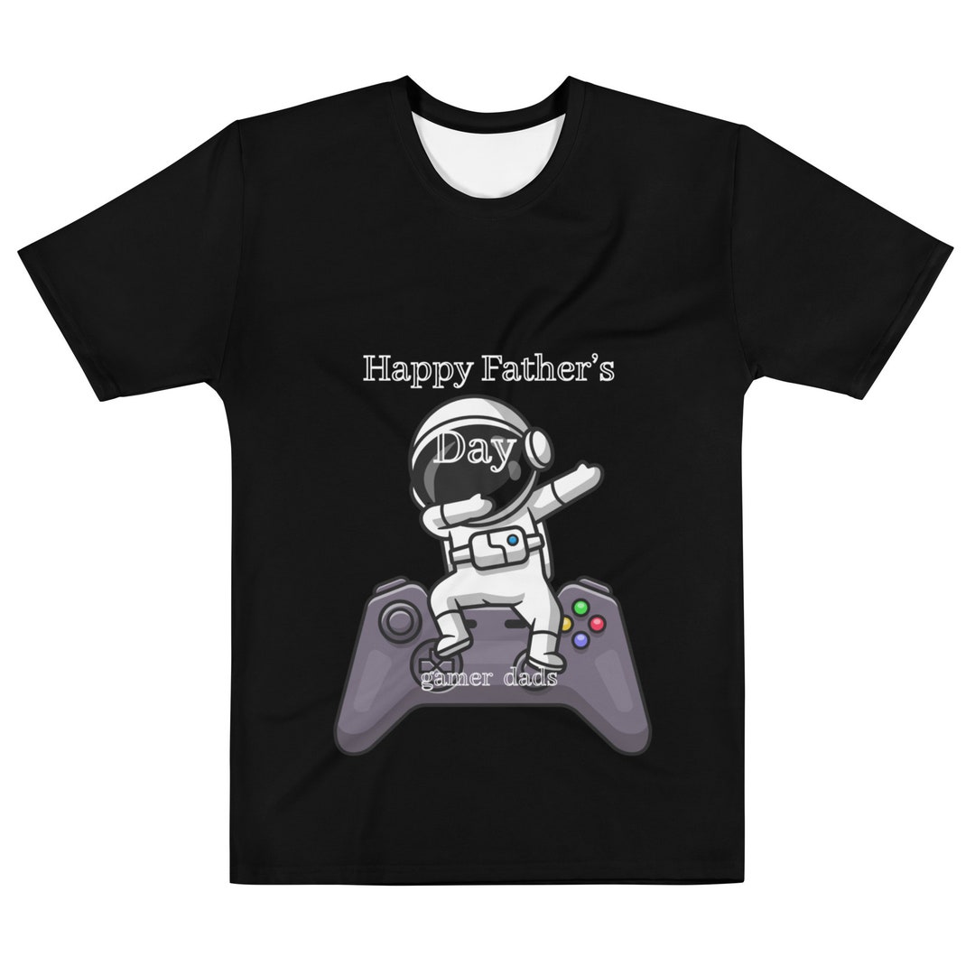 Happy Father"s Day Gamer Dads Men's T-shirt - Etsy