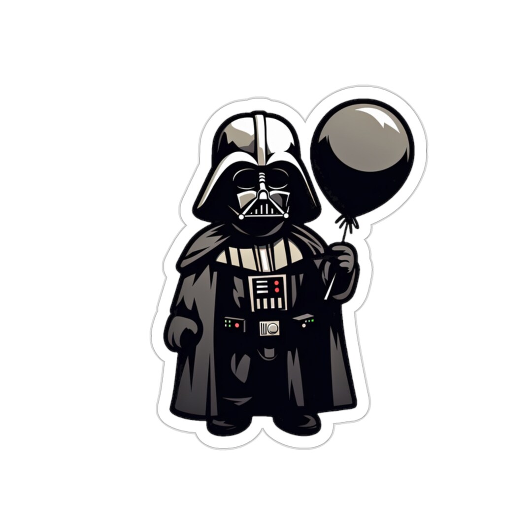 Chibi Sith Lord Sticker: Kawaii Darth Vader Decal Adorable - Etsy