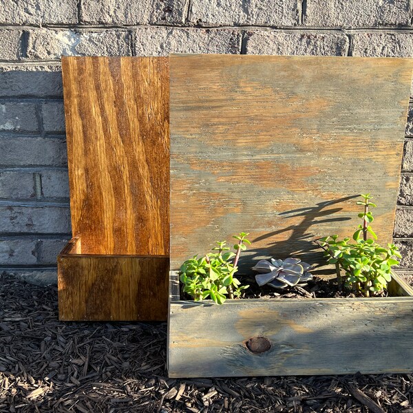 House Number Planter - Etsy