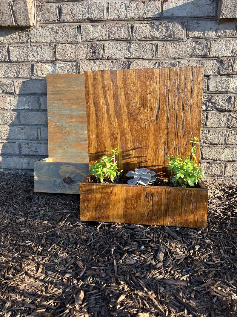 House Number Planter Box - Etsy