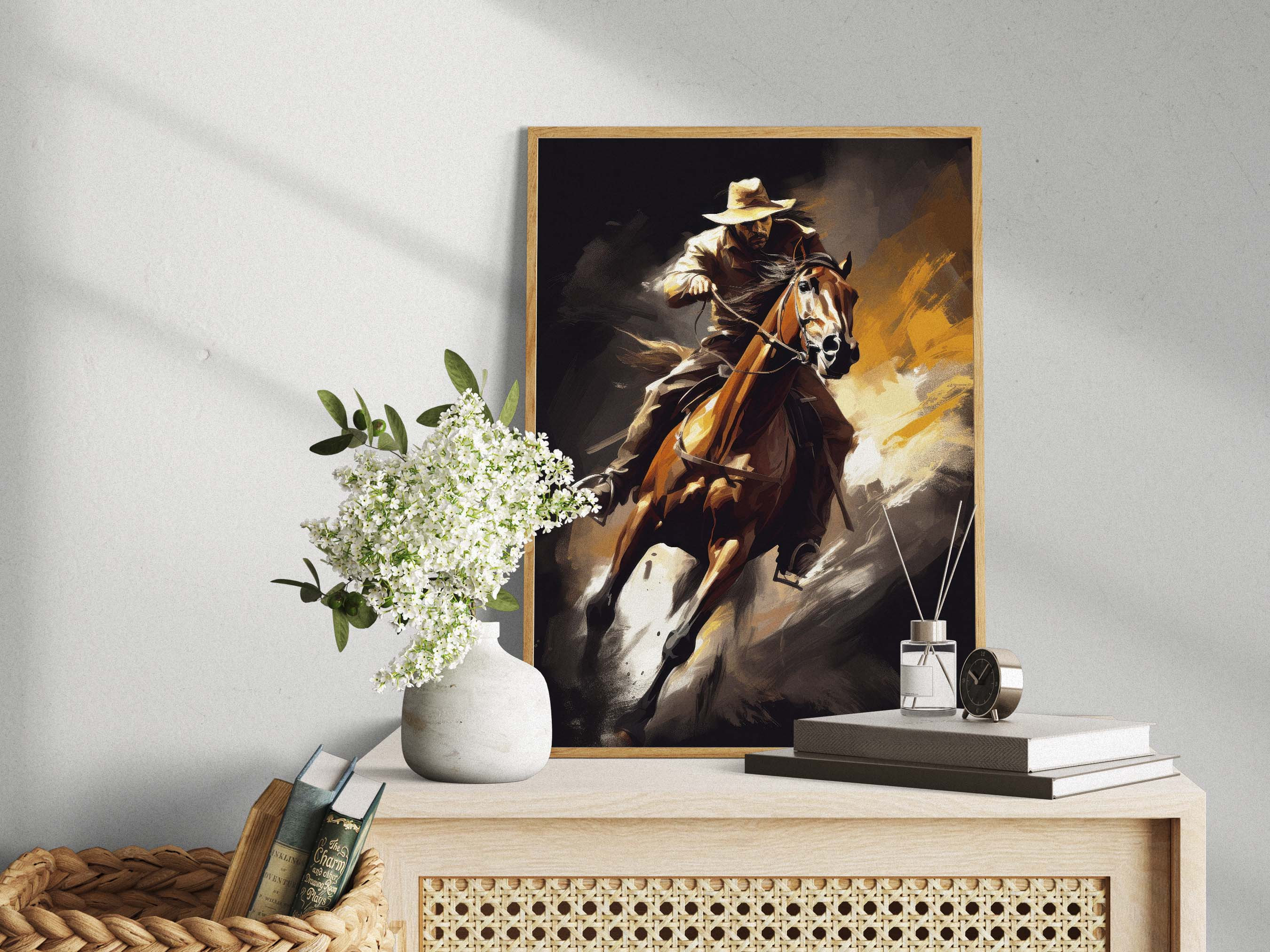 Old West Trailblazer | Printable Wall Art | Downloadable | Vintage Home ...