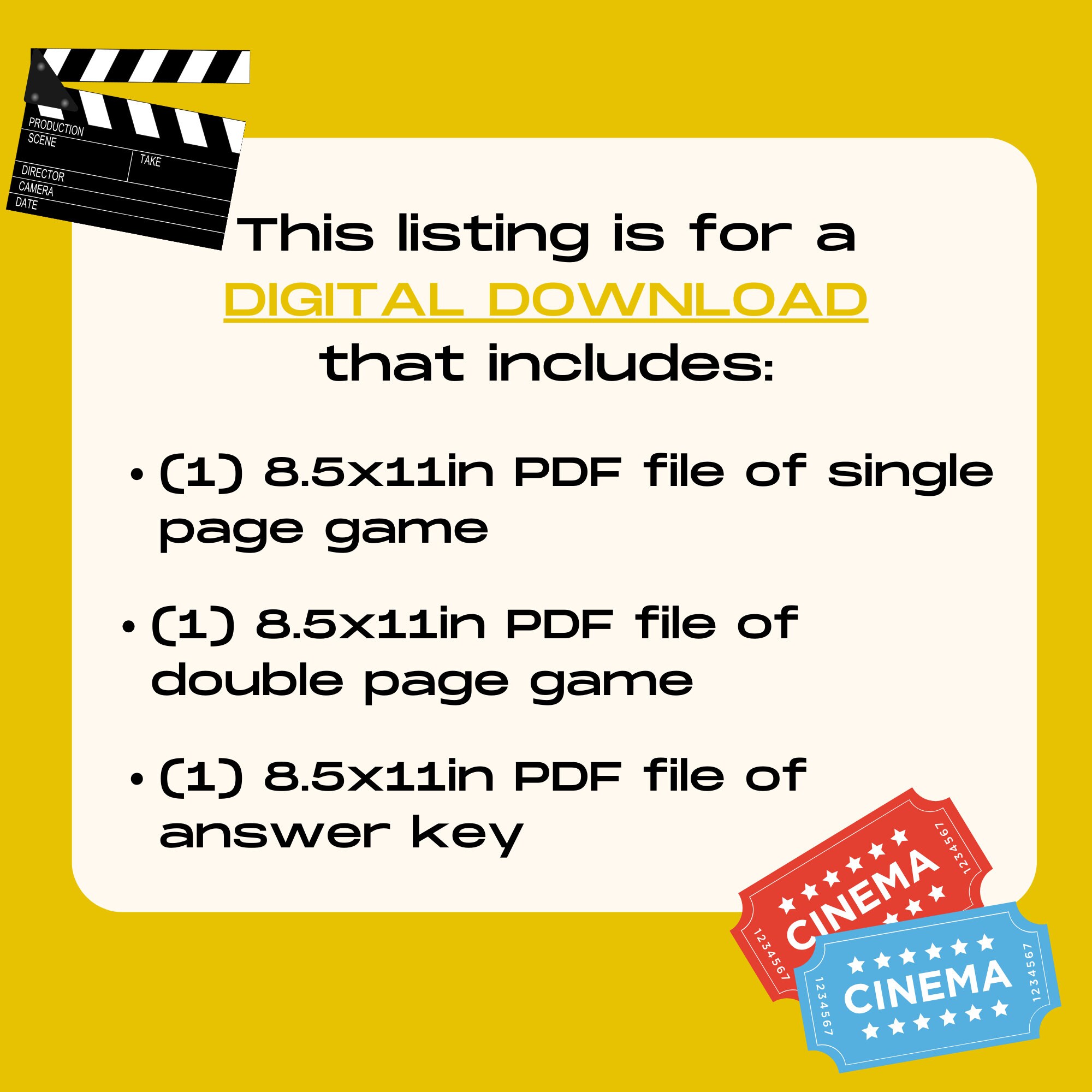 A24 Movies Emoji Pictionary, Printable Party Games, Fun Games, Instant ...