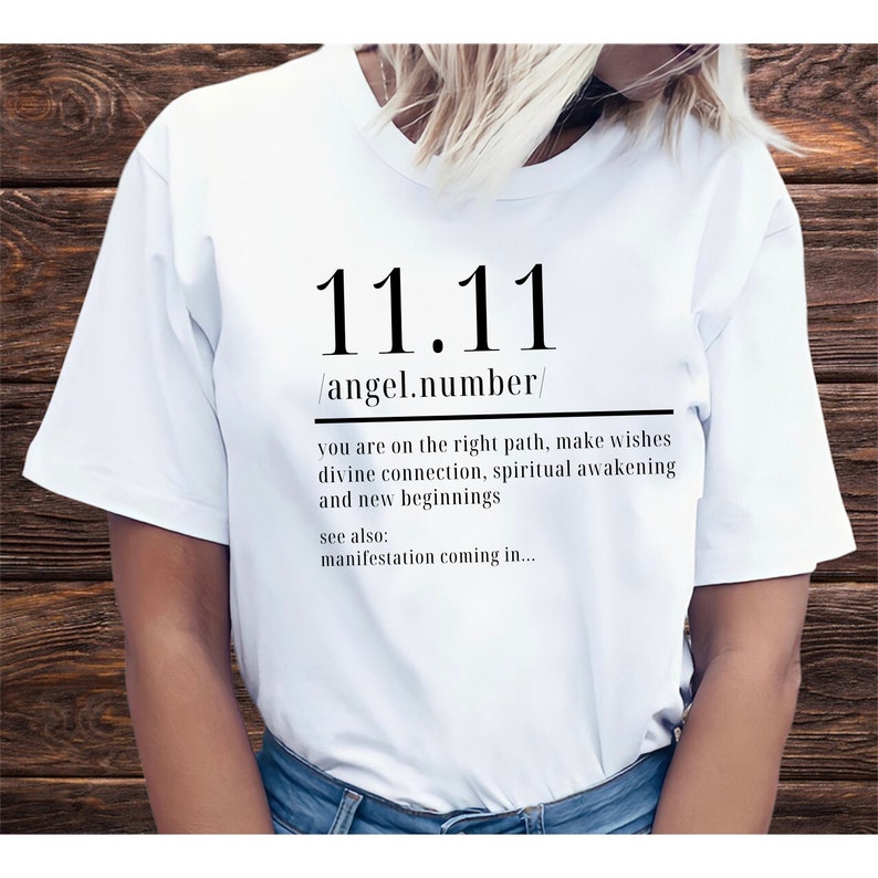Angel Numbers Tshirt Coquette Clothing Preppy Y2k Definition T-shirt ...