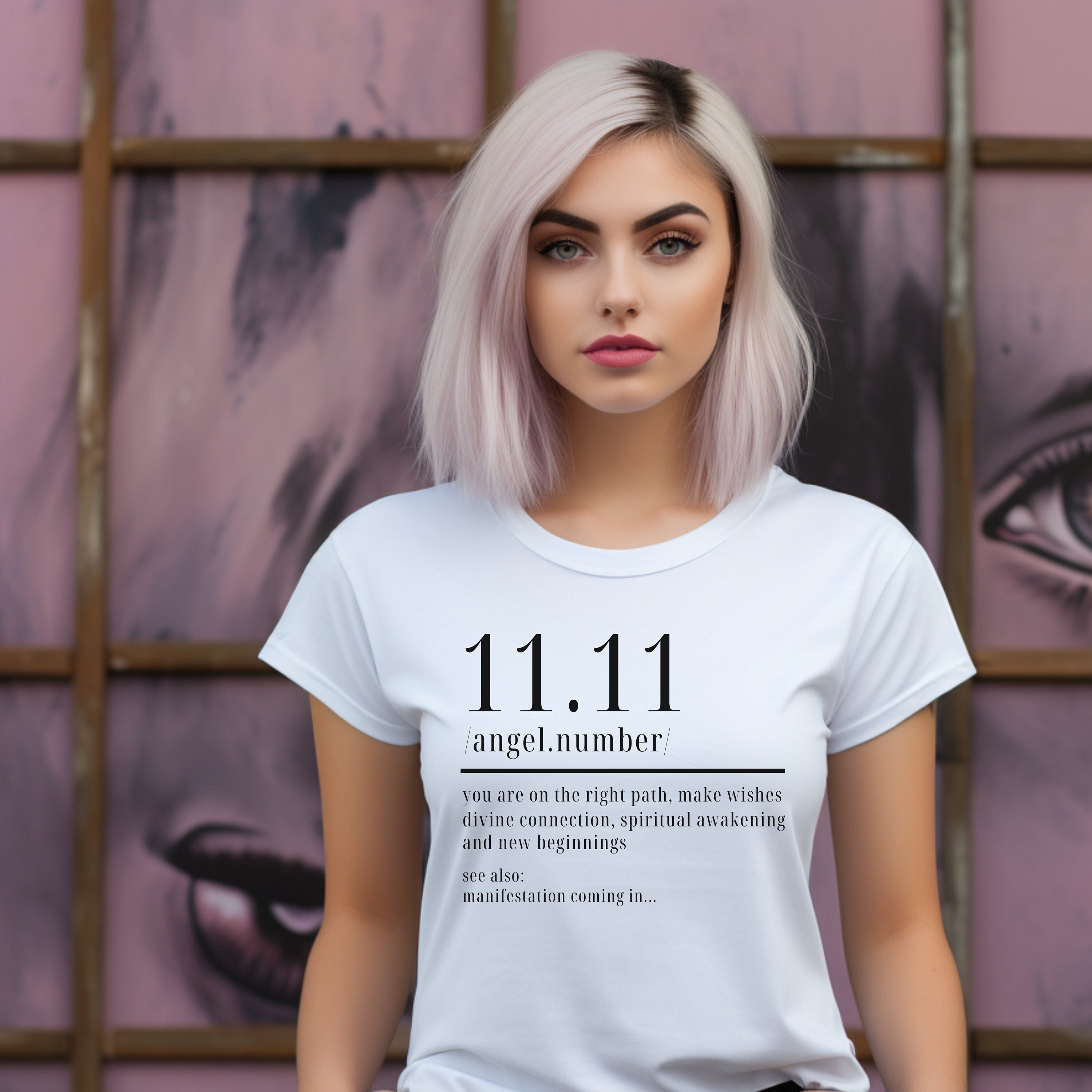 Angel Numbers Tshirt Coquette Clothing Preppy Y2k Definition T-shirt ...
