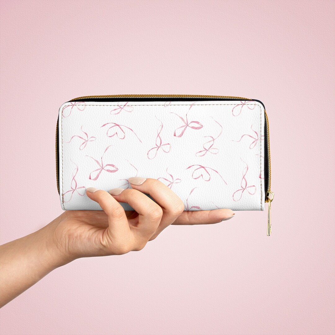 Coquette Purse Coquette Mini Clutch Bag Pink Cute Wallet Coquette ...