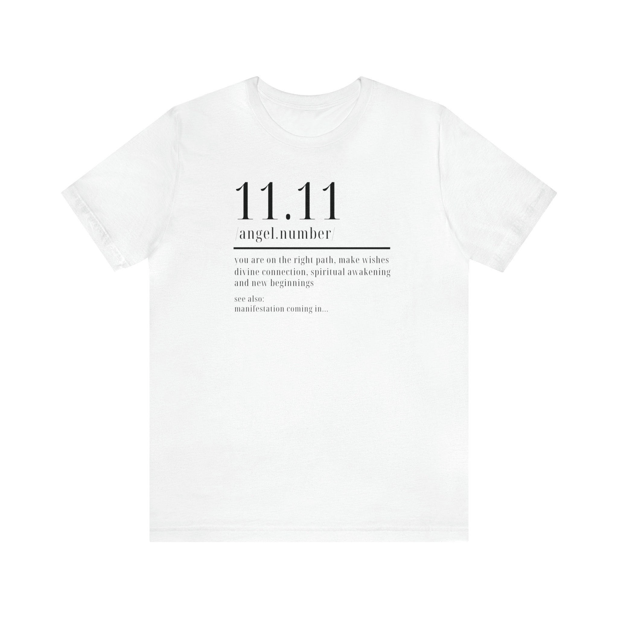 Angel Numbers Tshirt Coquette Clothing Preppy Y2k Definition T-shirt ...