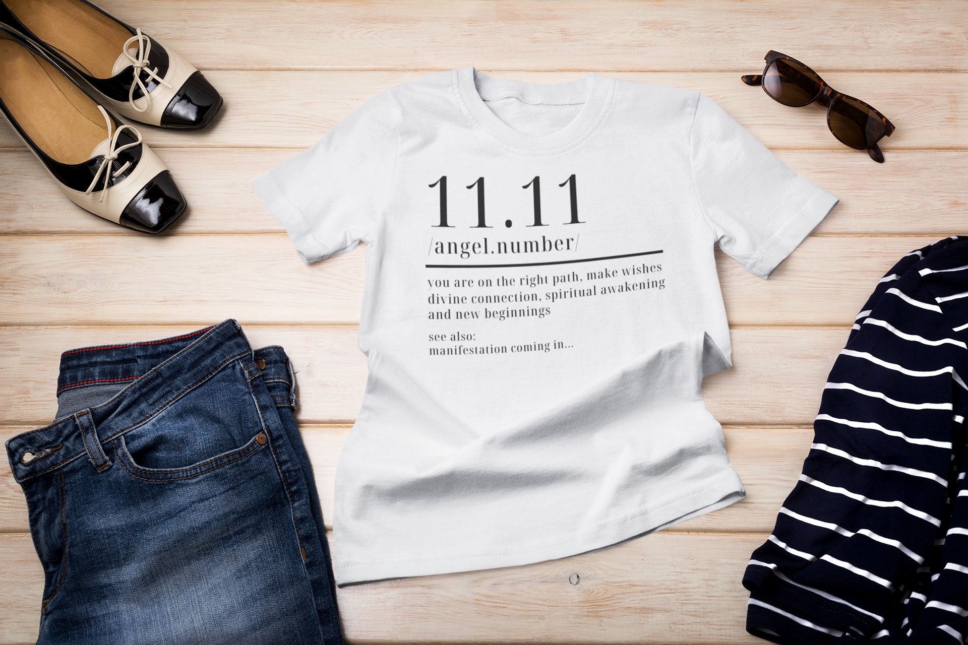 Angel Numbers Tshirt Coquette Clothing Preppy Y2k Definition T-shirt ...