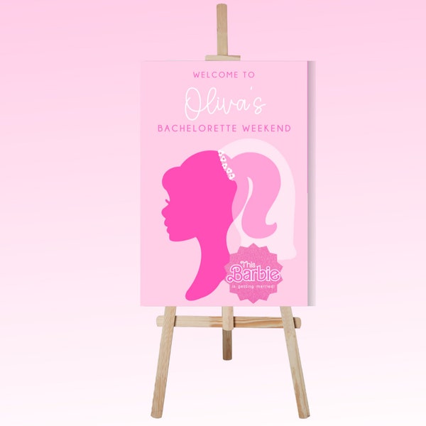 Barbie Welcome Sign - Etsy