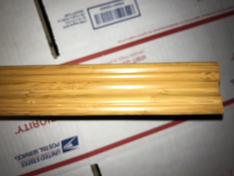 100% Real Bamboo Crown Molding - Etsy