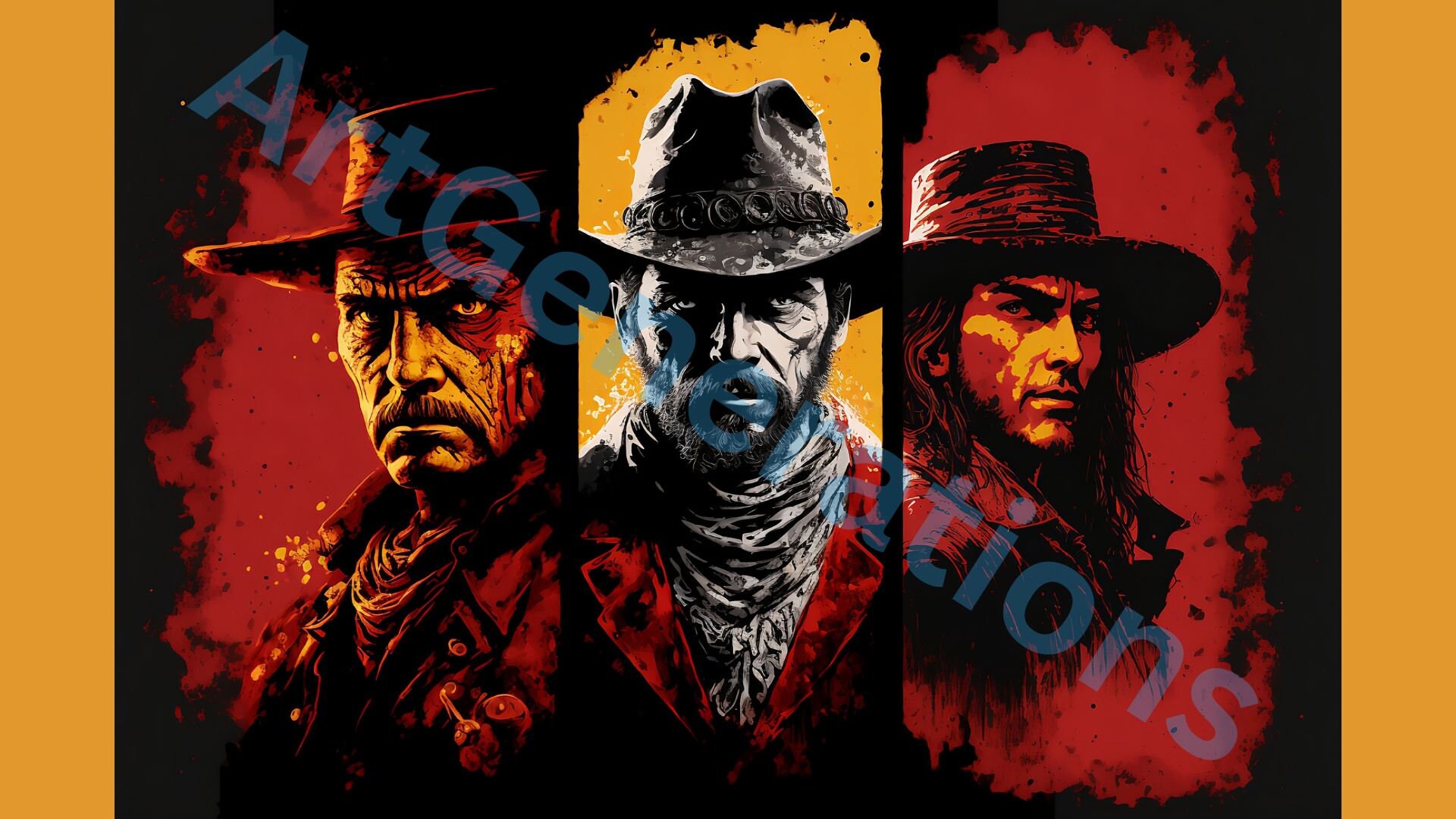 Spaghetti Western Art