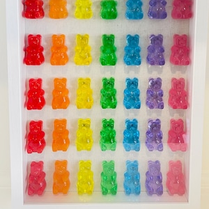 Pop Art Gummy Bear Wall Decor - Etsy