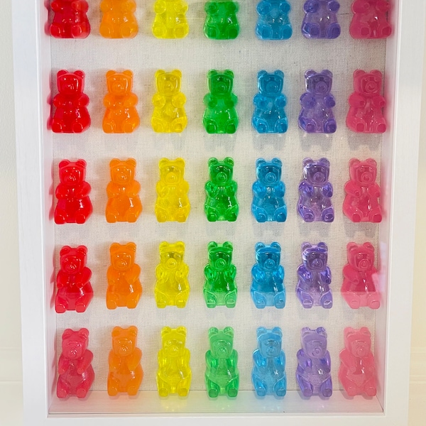 Gummy Bear Art - Etsy