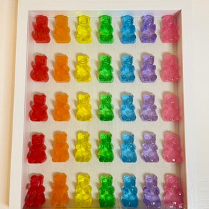 Pop Art Gummy Bear Wall Decor - Etsy