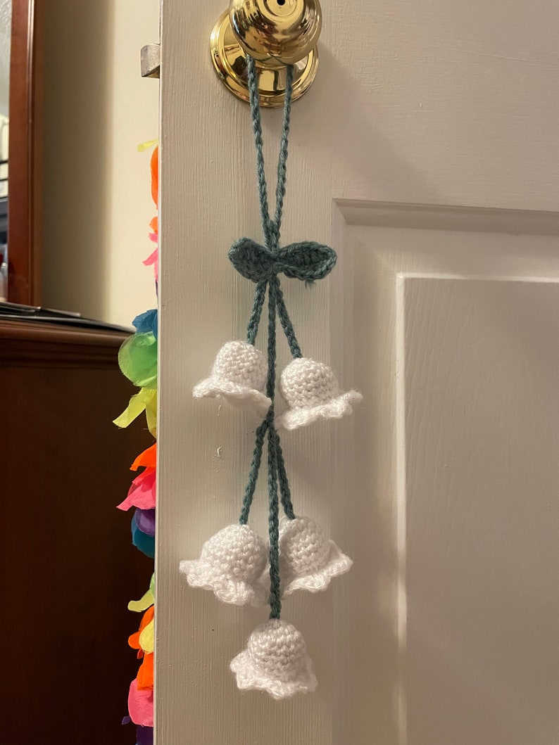 Crochet Hanging Lily of the Valley - Etsy