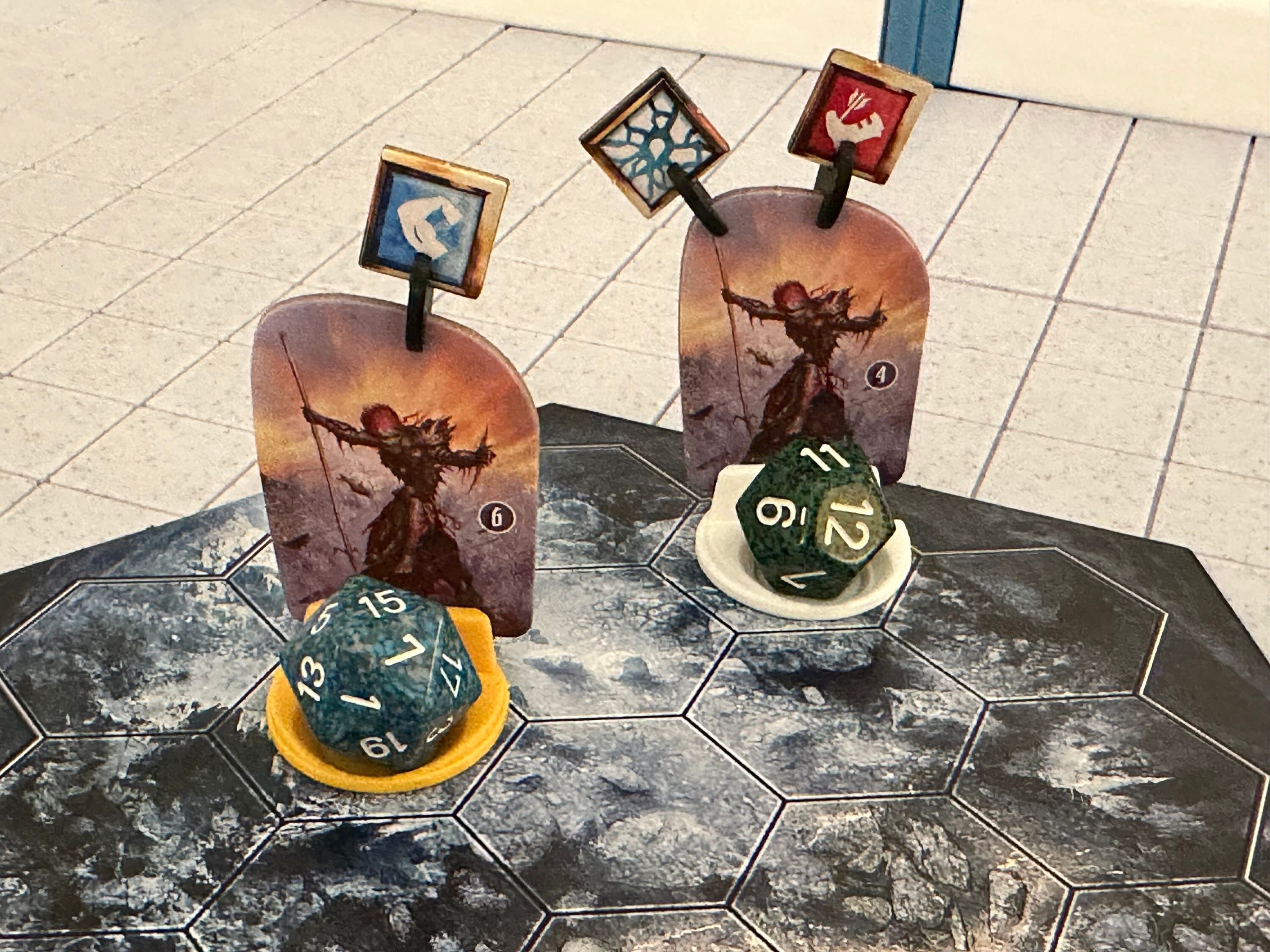 Monster Standee Bases and HP Tracker for Frosthaven & Gloomhaven - Etsy
