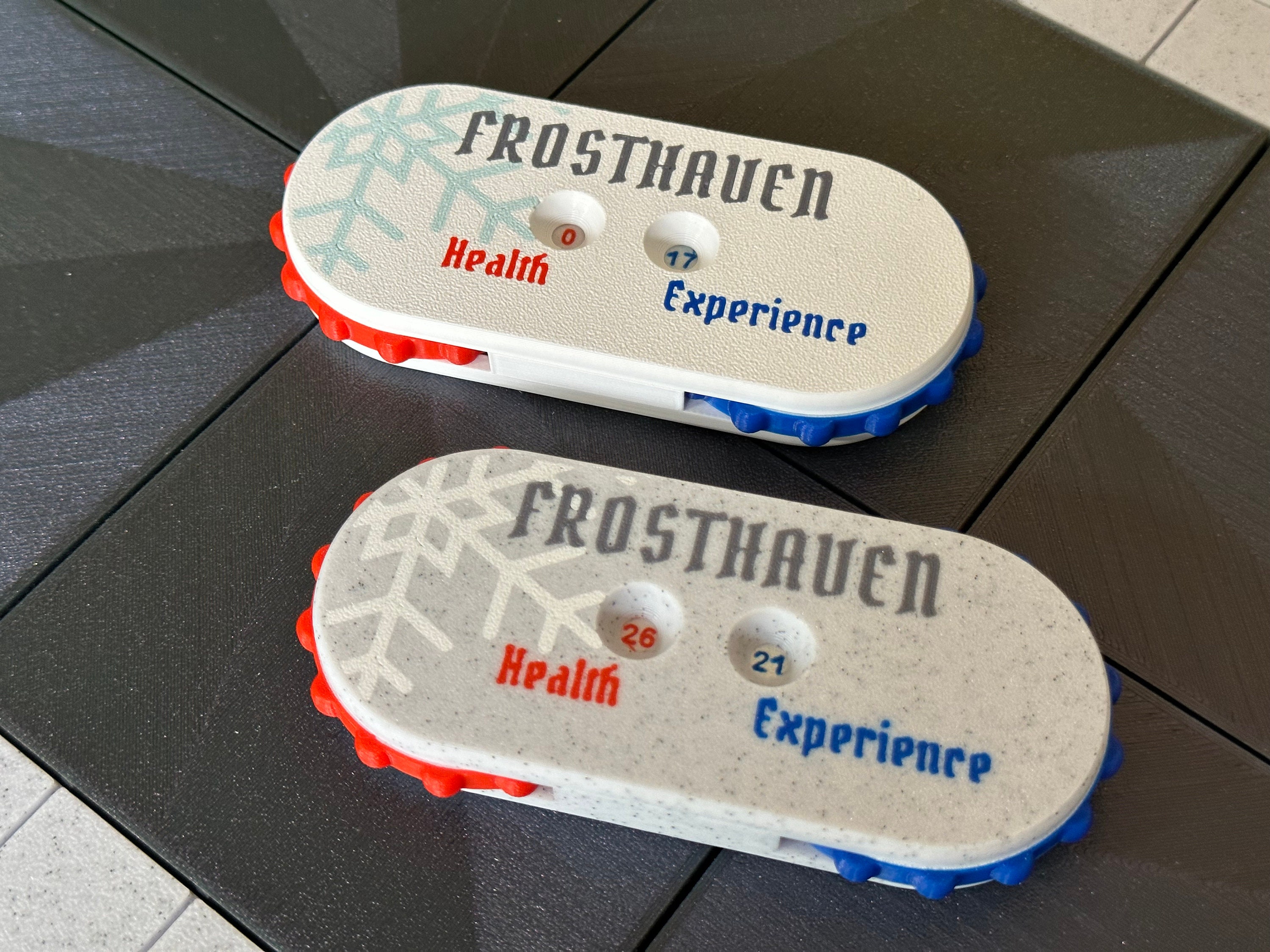 Frosthaven XP/HP Tracker Dial - Etsy