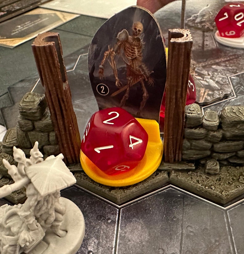 Monster Standee Bases and HP Tracker for Frosthaven & Gloomhaven - Etsy