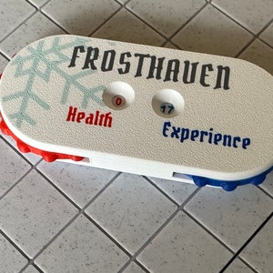 Frosthaven XP/HP Tracker Dial - Etsy
