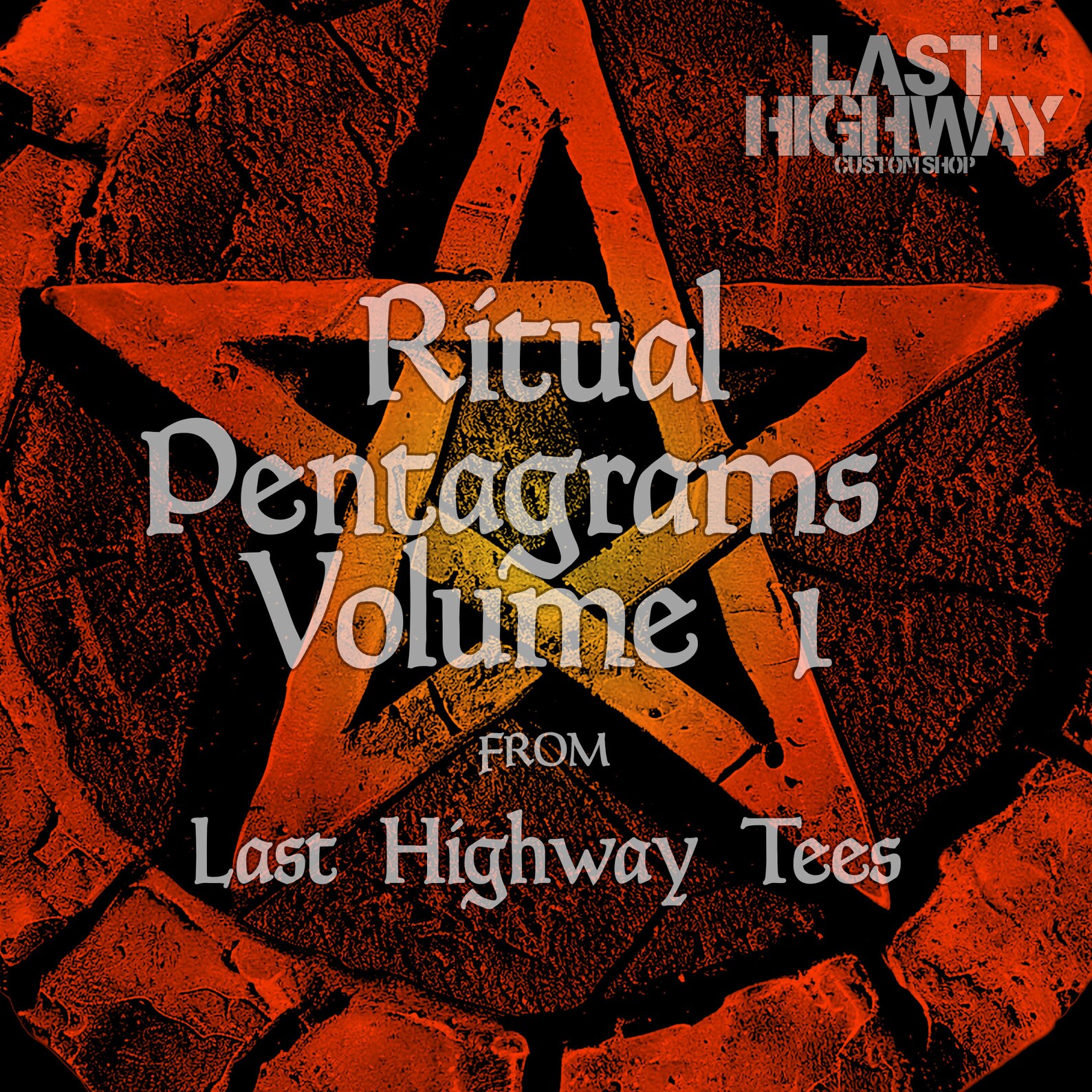 Ritual Pentagram Photoshop Brushes: Pagan Wiccan Graphics (38 Brushes ...