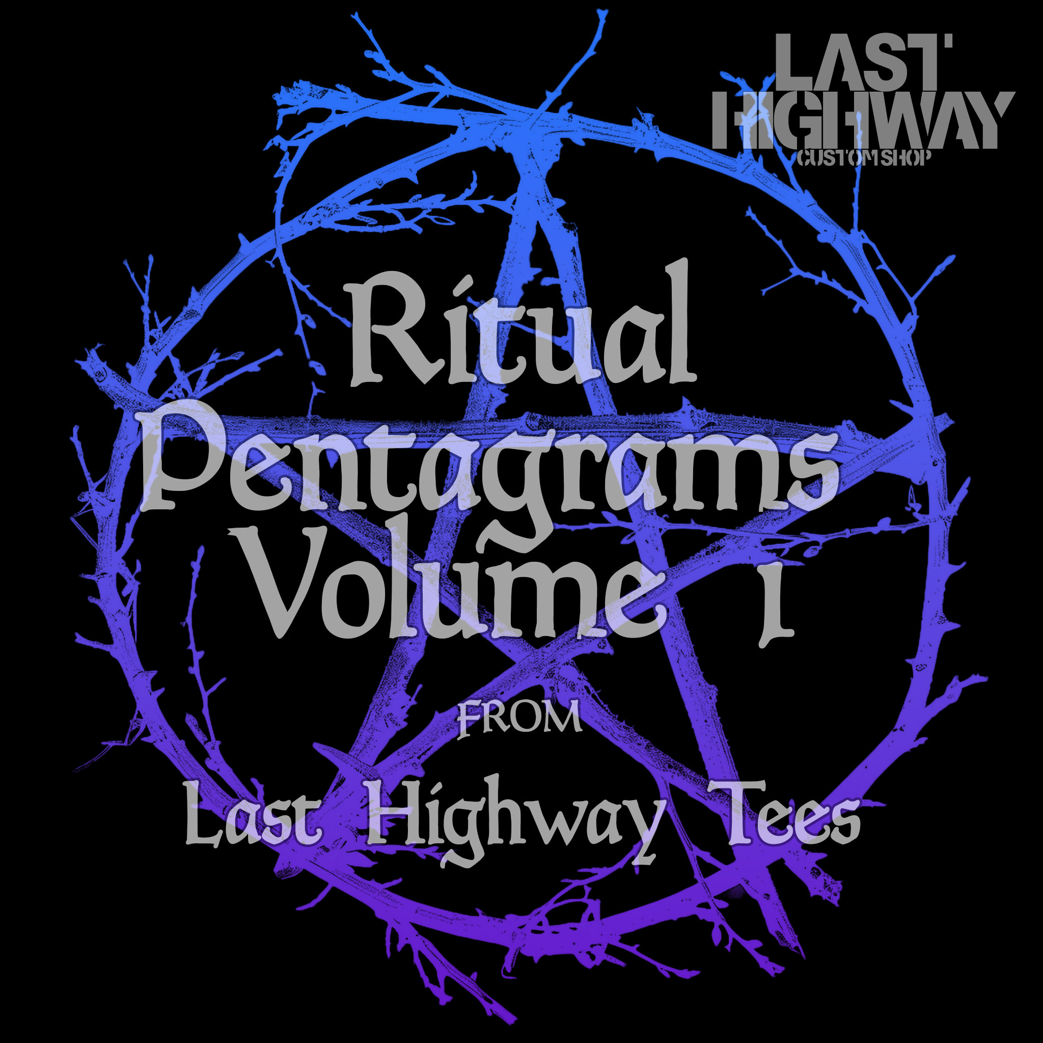 Ritual Pentagram Photoshop Brushes: Pagan Wiccan Graphics (38 Brushes ...