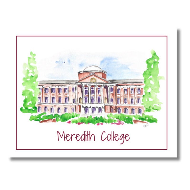 Meredith College - Etsy