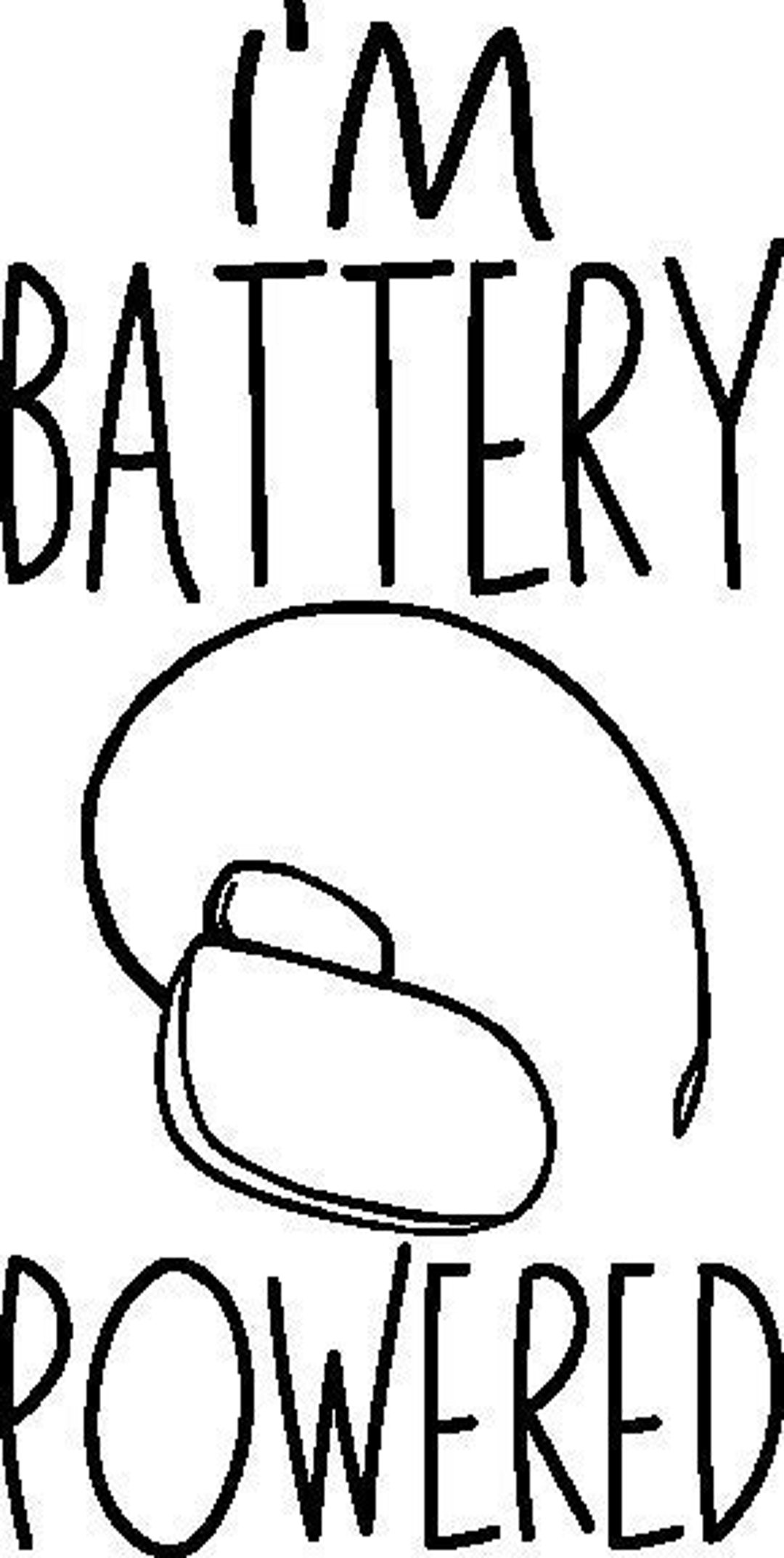 I'm Battery Powered Pacemaker Art: Cardiology Gift (digital Download ...