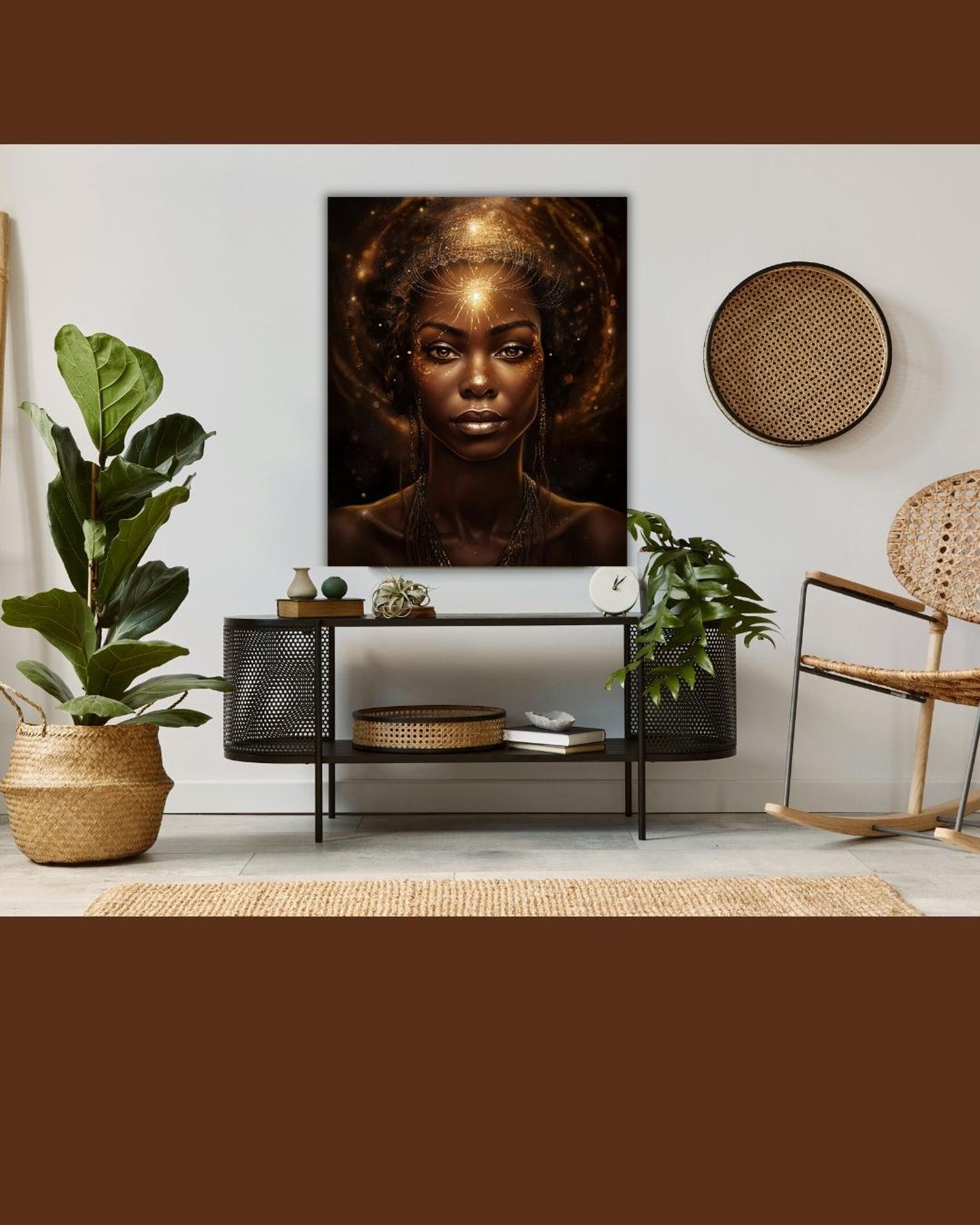 3rd Eye Goddess Collection 1 of 4, Ai Generated Art - Etsy