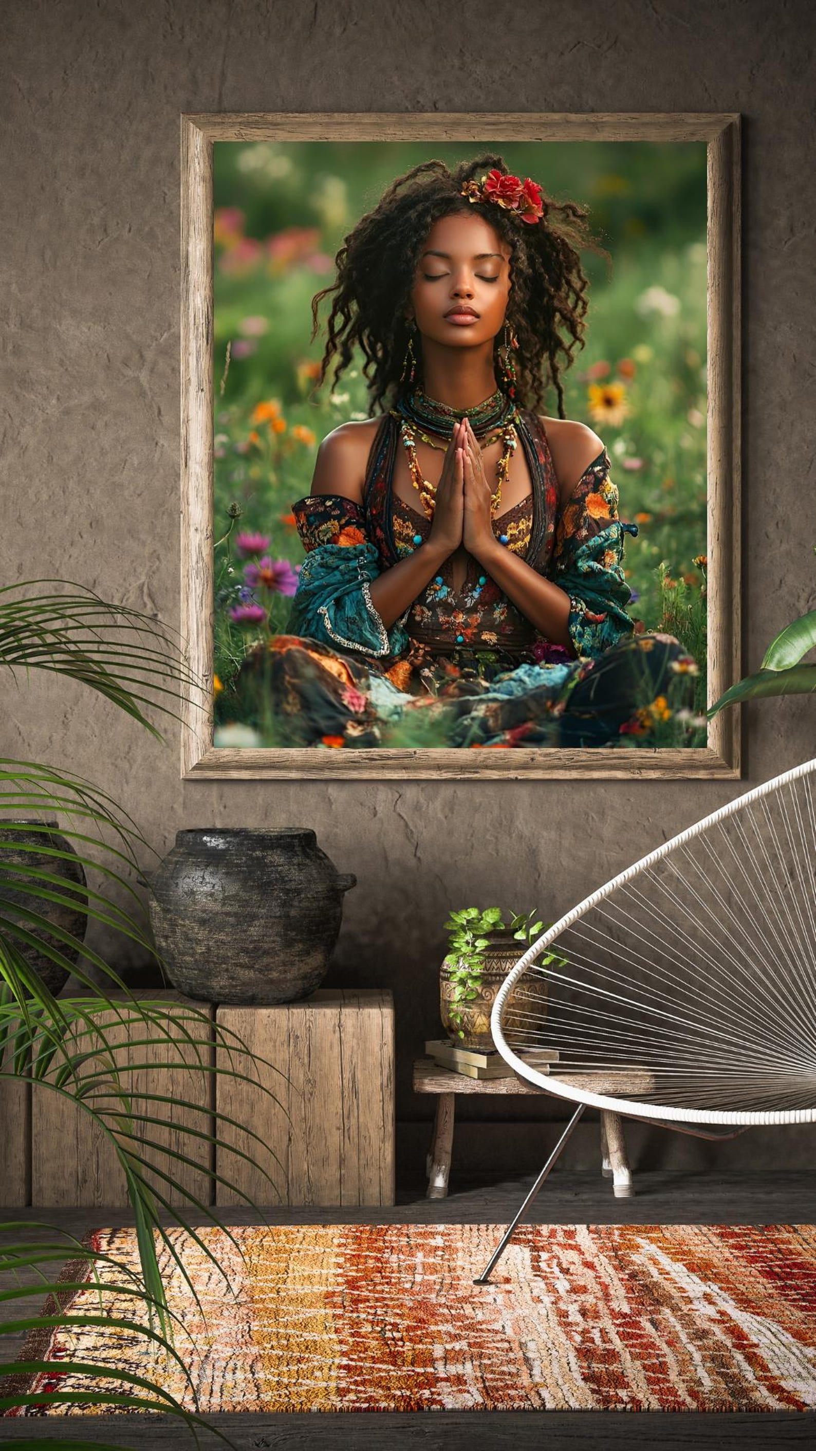 BOHEMIAN ZEN, Center and Align, Creation Time.. - Etsy