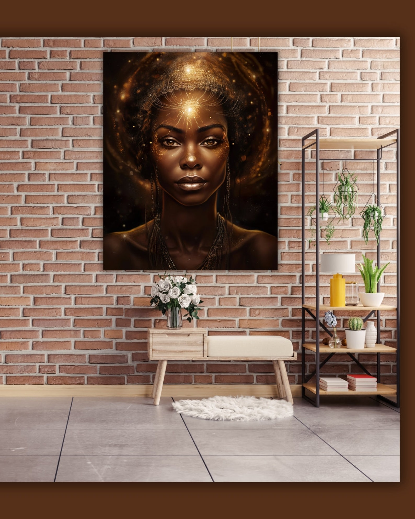 3rd Eye Goddess Collection 1 of 4, Ai Generated Art - Etsy