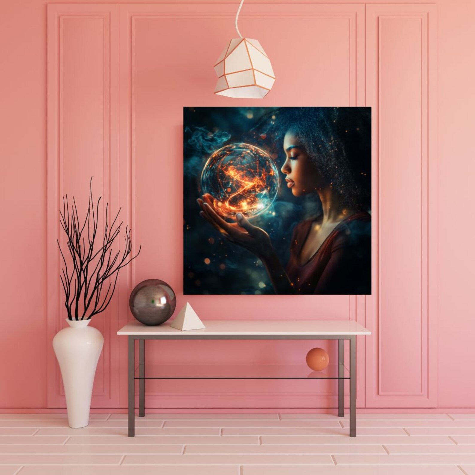 POWER TO CREATE, Square Shape Wall Art - Etsy