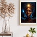 3rd Eye Goddess Collection 4 of 4, Ai Generated Beautiful Art, Black ...