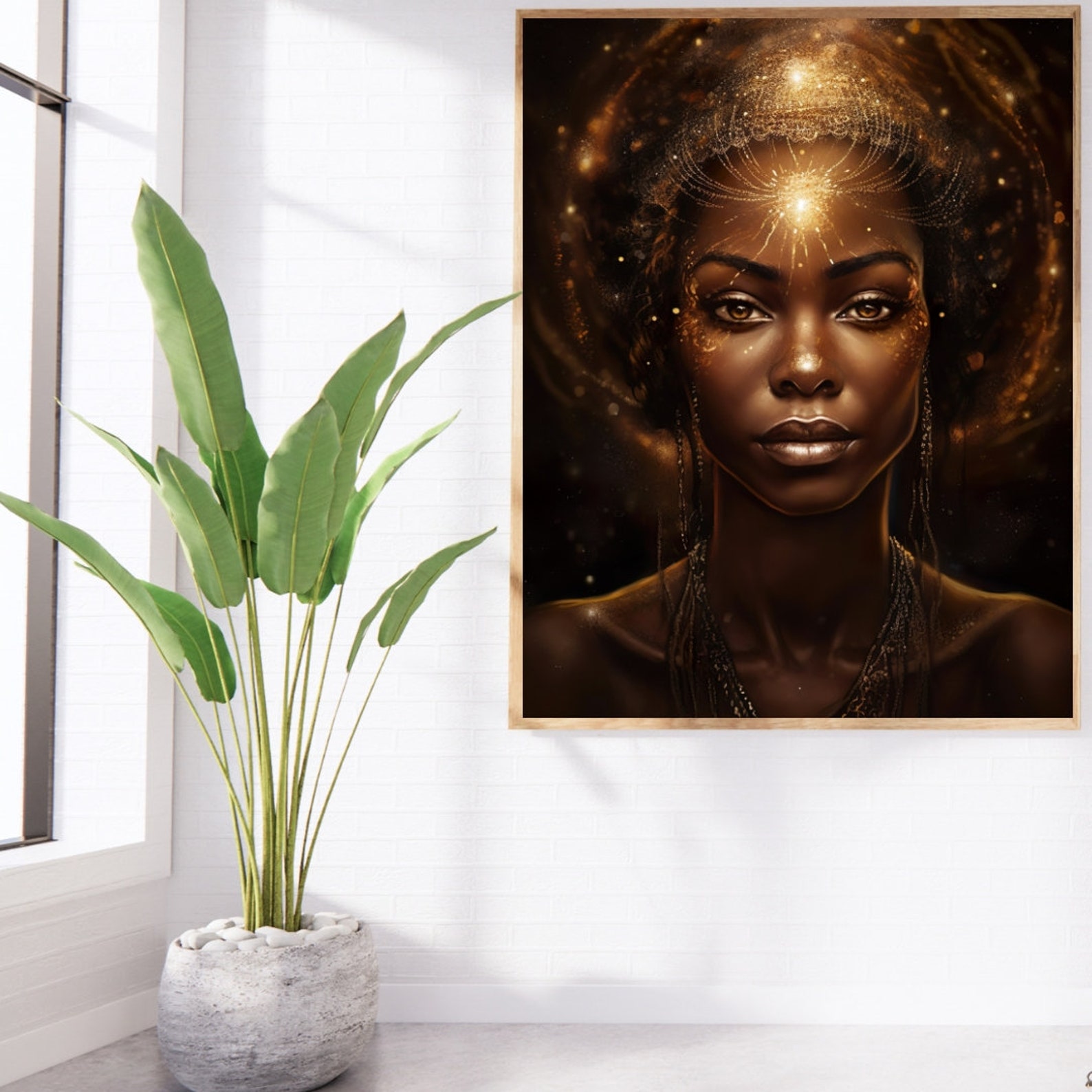 3rd Eye Goddess Collection 1 of 4, Ai Generated Art - Etsy