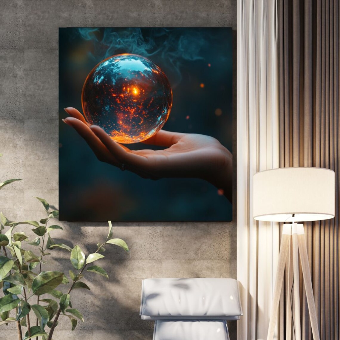 POWER TO CREATE, Square Shape Wall Art - Etsy