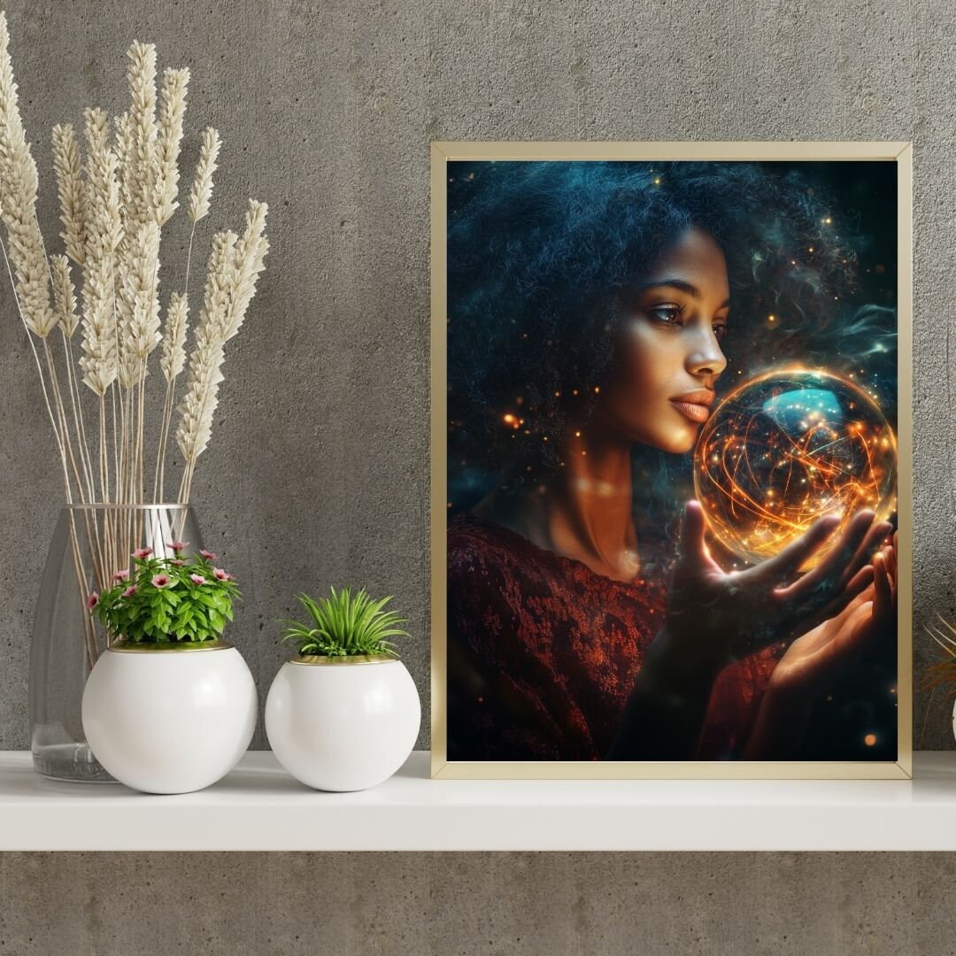 POWER TO CREATE, Square Shape Wall Art - Etsy
