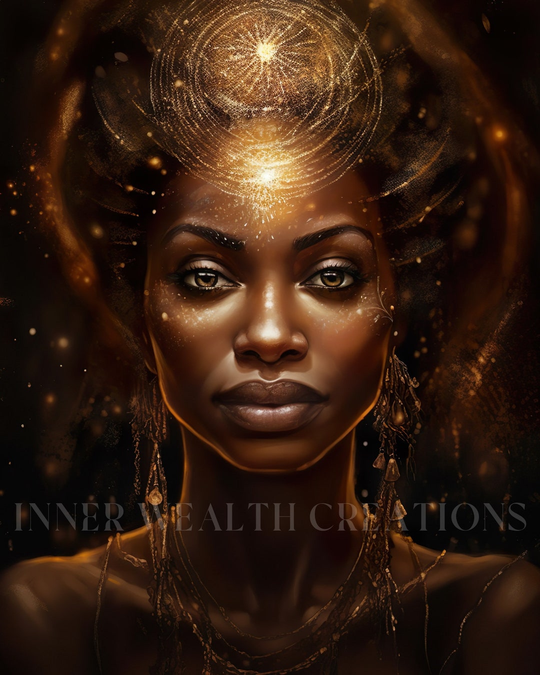 3rd Eye Goddess Collection 3 of 4, Ai Digital Prints - Etsy