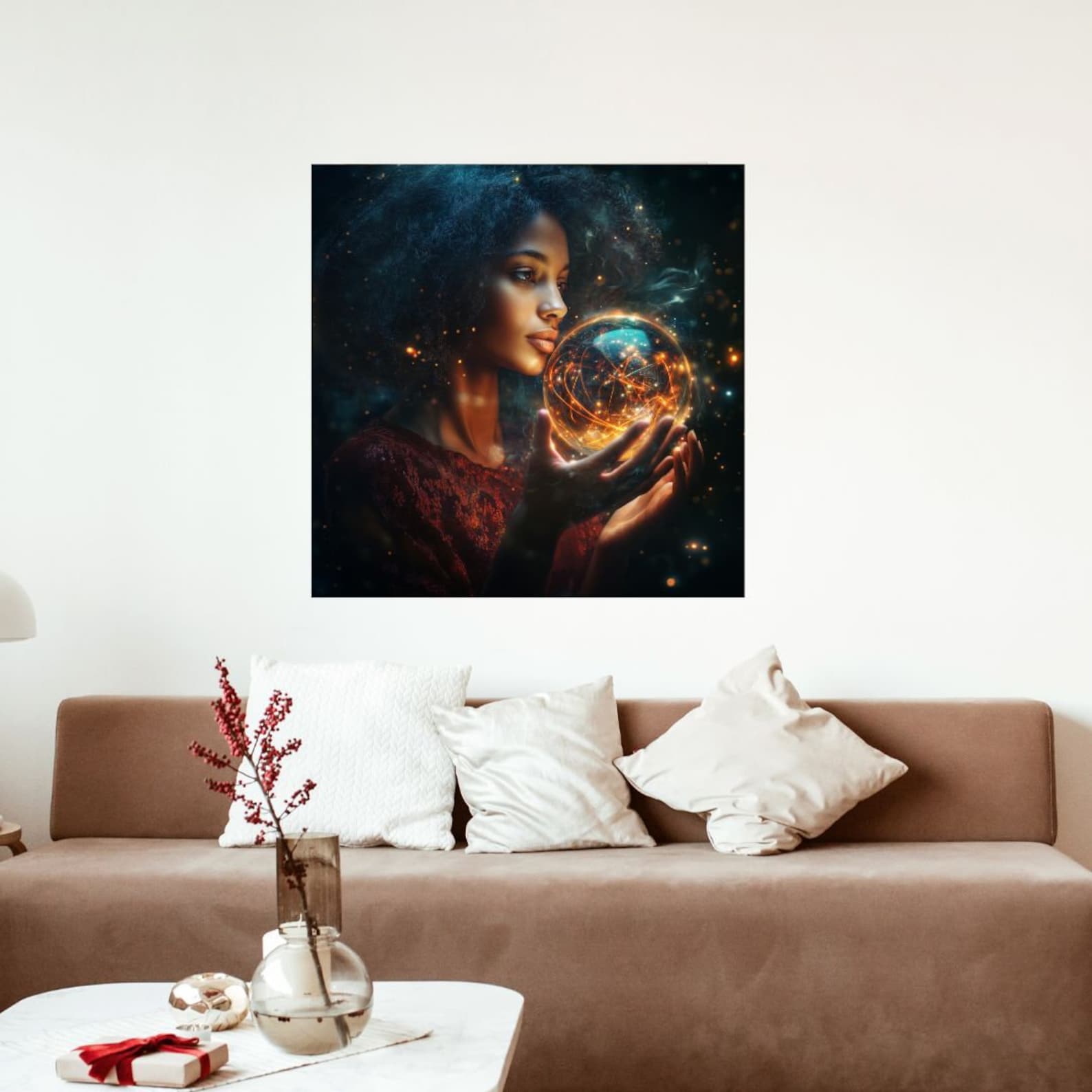 POWER TO CREATE, Square Shape Wall Art - Etsy